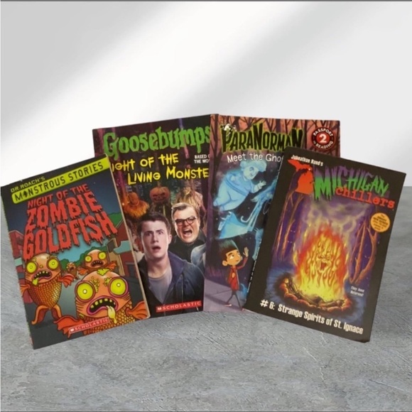 Various | Other | Four Kids Books Zombie Goldfish Meet The Ghosts ...